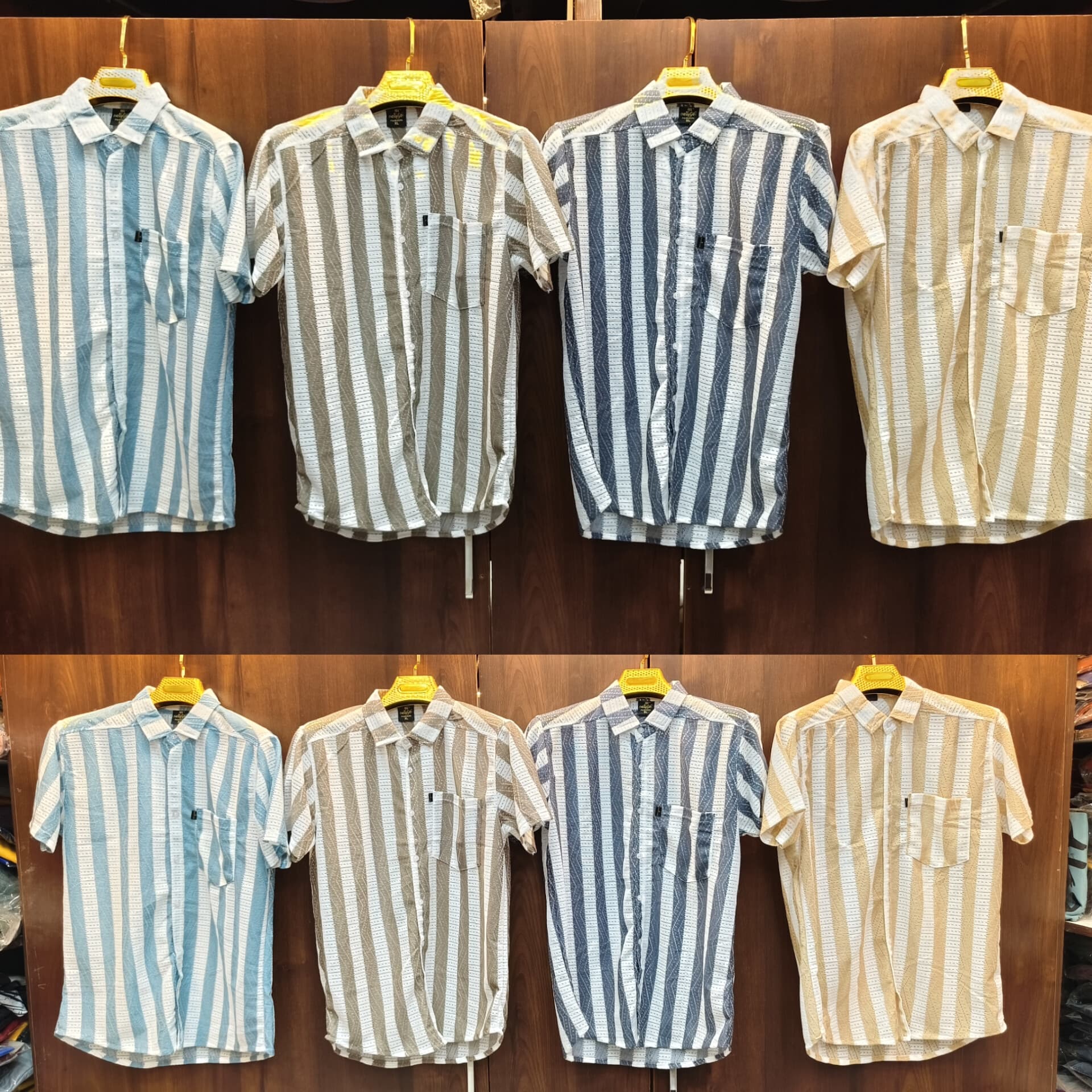 Combo of 5 Netted Shirts Rs. 999 Only – Namma Colors